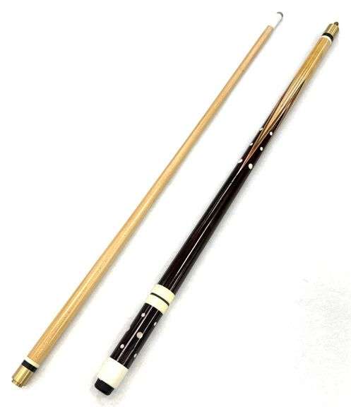 Custom Inlay Pearl Dots 4-Point Billiard Cue - Kraft Auction Service, LLC