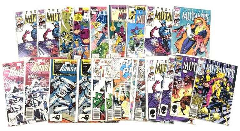 (24) Various Marvel 25TH Anniversary Comic Books - Kraft Auction ...