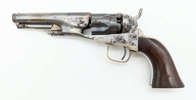 Early Colt Mod 1862 Pocket Police .36 Cal Revolver - Kraft Auction ...