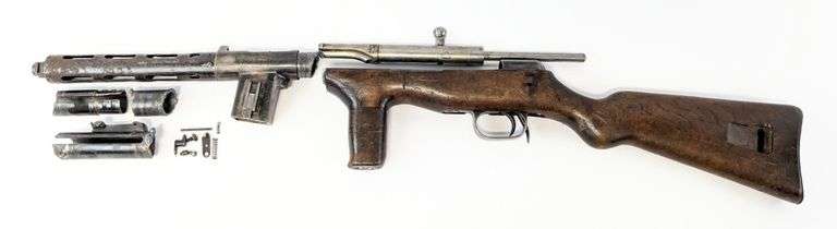 Deactivated WWII German EMP Machine Gun - Kraft Auction Service, LLC