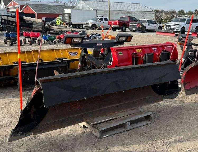 WESTERN 8ft Snow Plow with UltraMount Attachment (60390) with lights ...