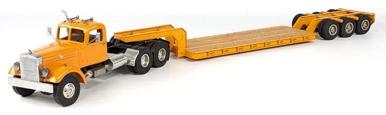 Custom Allen Toys B Model Mack w/ Lowboy Trailer - Kraft Auction ...