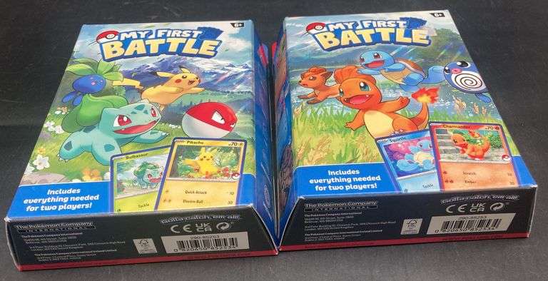 (JT) Pokémon my first battle sealed starter boxes bidding times the ...