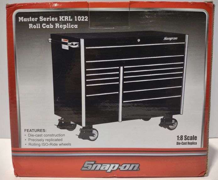 Snap-On Master Series KRL 1022 Roll Cab 1/8 Scale Diecast Replica Card ...