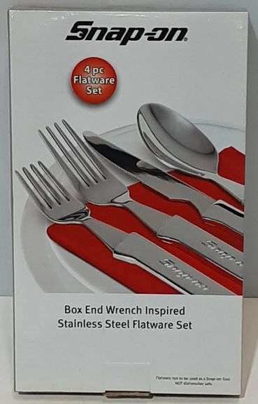 Snap-On 4 Piece Flatware Set - Kraft Auction Service, LLC