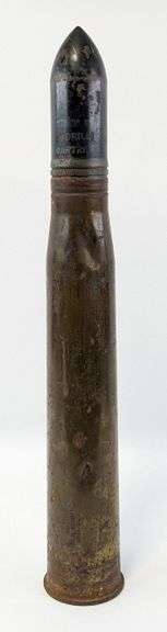 US 57mm M2 Drill Cartridge Artillery Shell - Kraft Auction Service, LLC
