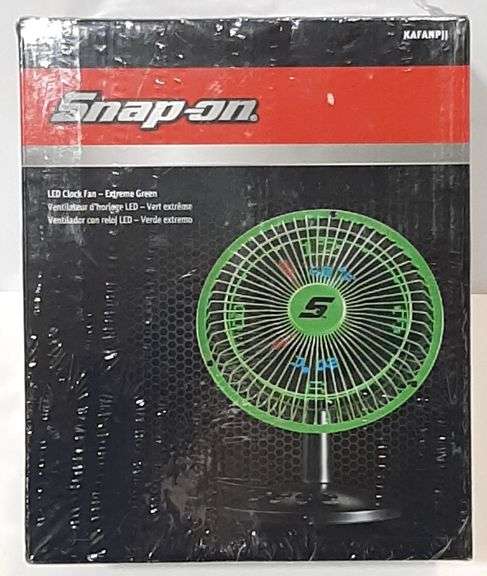 LED Clock Fan - Kraft Auction Service, LLC