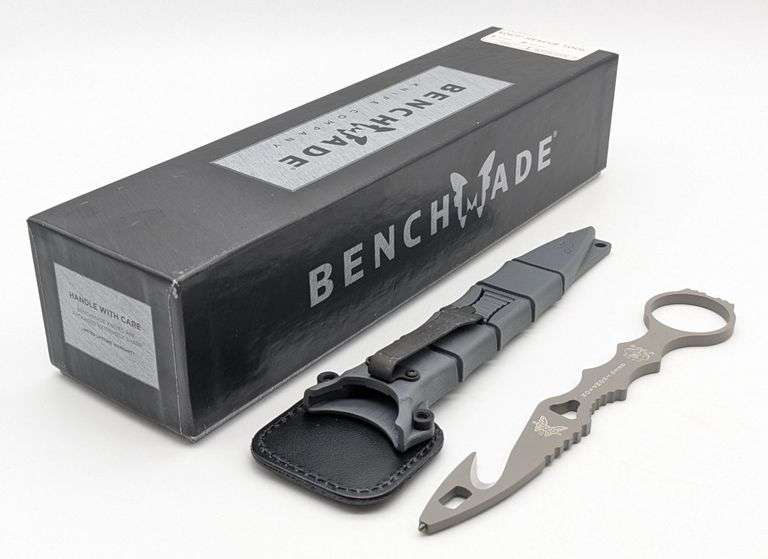 Benchmade Greg Thompson SOCP Rescue Tool w/ Box - Kraft Auction Service ...