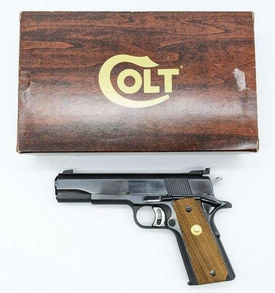 Colt 1911 Series 70 Gold Cup Match .45 ACP Pistol - Kraft Auction Service, LLC