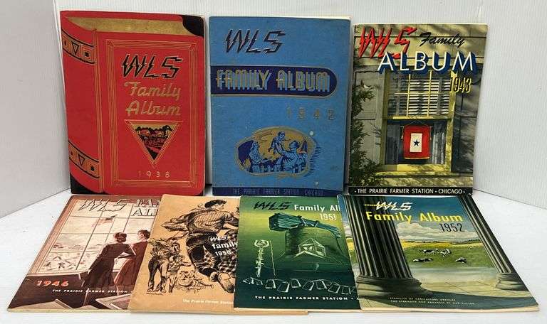 (O) WLS “The Prairie Farmer Station - Chicago” Family Albums - Kraft ...