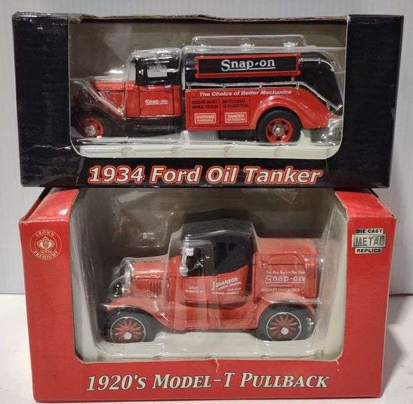 Snap-On 1920s Model-T Pullback Truck 1/32 Scale Diecast Replica & Snap ...