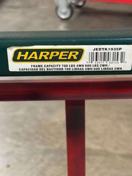 Harper Steel Convertible Hand Truck - Kraft Auction Service, LLC
