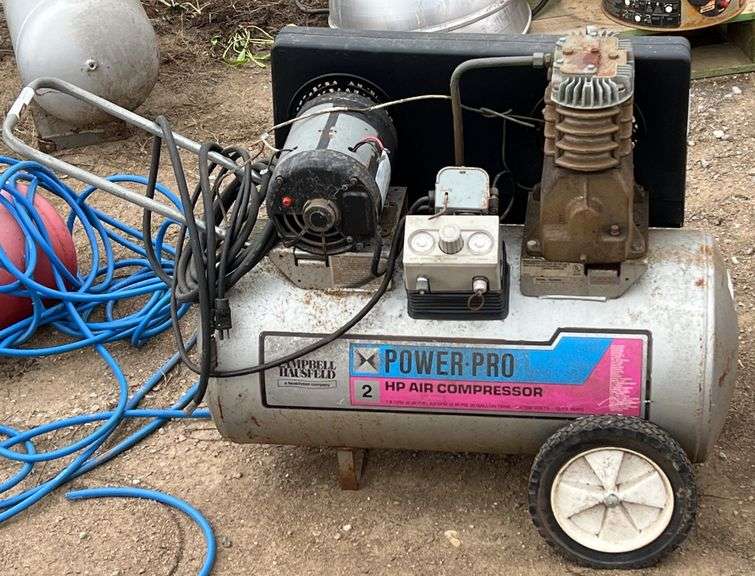 (H) Campbell Hausfeld Power-Pro 2 Horsepower Air Compressor - Kraft ...
