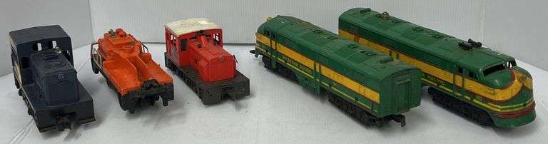 (O) Marx 901 O Gauge Locomotive And Dummy Locomotive, Atlas 22 O Gauge ...