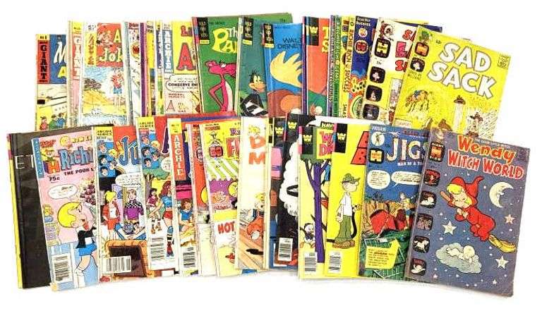 (41) Various Harvey, Archie & Whitman Comic Books - Kraft Auction ...