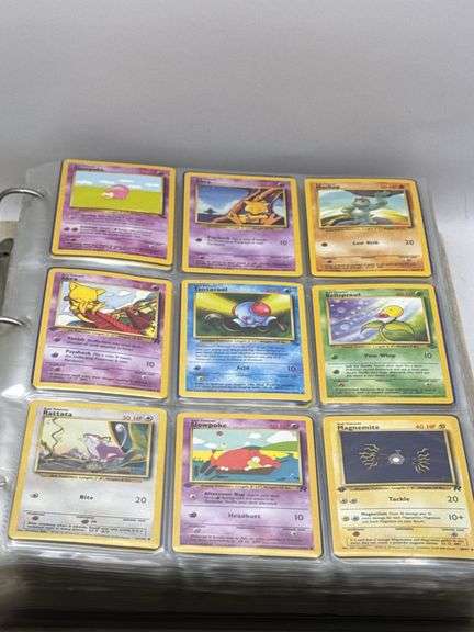 (KC) 720 Pokemon Trading Cards in Pages - Kraft Auction Service, LLC