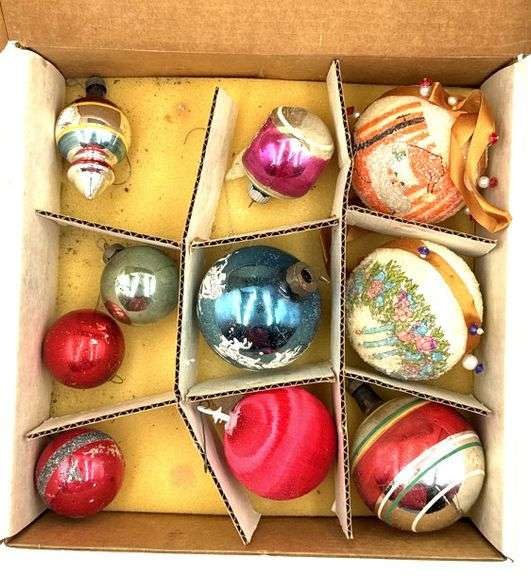 (10) Vintage Christmas Tree Bulbs - Kraft Auction Service, LLC
