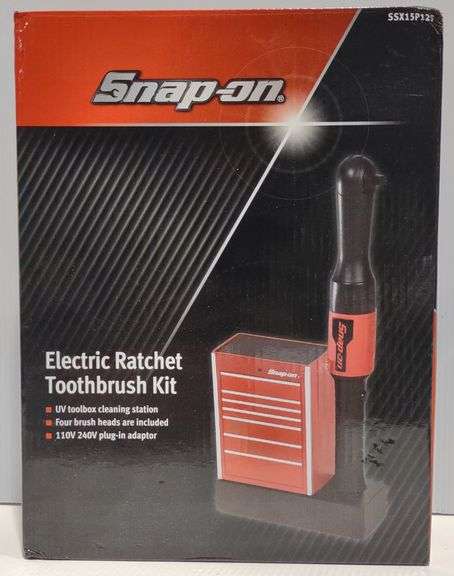 Snap-On Electric Ratchet Toothbrush Kit - Kraft Auction Service, LLC