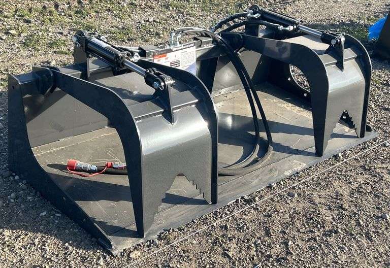 (U) 2023 Wolverine 72" Hydraulic Grapple Bucket - Kraft Auction Service, LLC