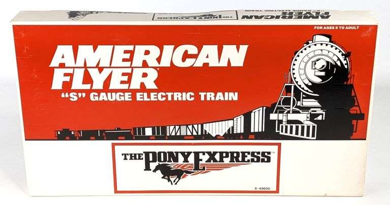 American Flyer Pony Express Diesel Train Set - Kraft Auction Service, LLC