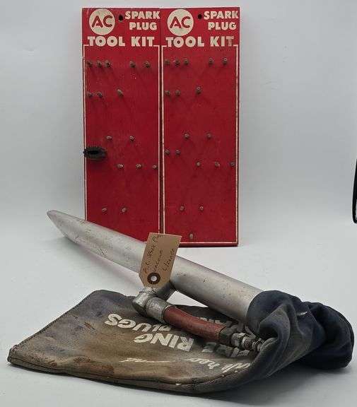 (AE) A.C. Spark Plug Vacuum Cleaner, Spark Plug Tool Kit Holder and ...