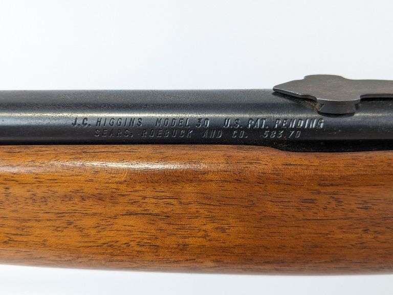 JC Higgins Model 30 .22 Cal Semi Auto Rifle - Kraft Auction Service, LLC