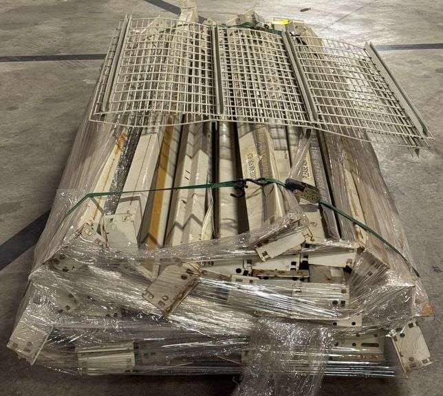 (25) 8ft Pallet Racking Cross Bars - Kraft Auction Service, LLC