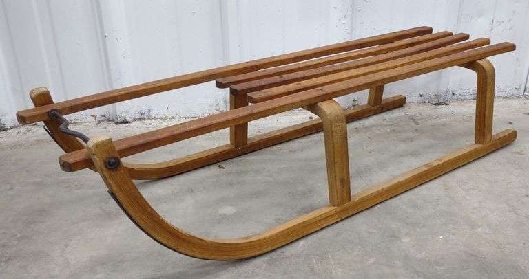 (W) Davos Germina Wood Sled - Kraft Auction Service, LLC