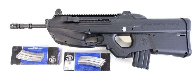 FN FS2000 5.56x45mm NATO Semi-Automatic Carbine - Kraft Auction Service ...