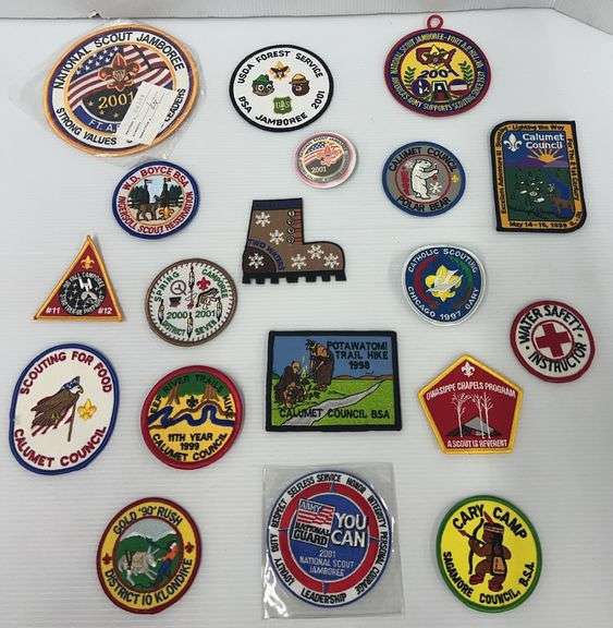(V) Boy Scouts Of America Camporee And Jamboree Badges. - Kraft Auction ...