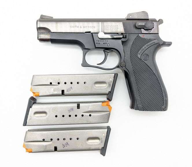 Smith & Wesson Model 459 9mm Semi Auto Pistol - Kraft Auction Service, LLC