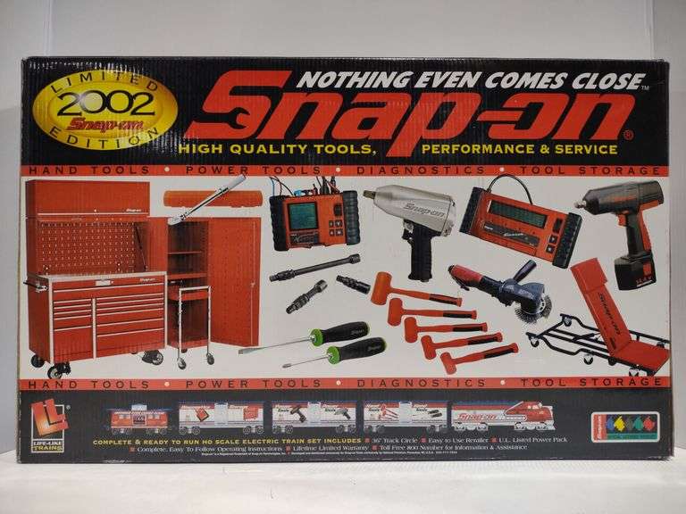 Snap-On 2002 Limited Edition HO Scale Electric Train Set (Unopened ...