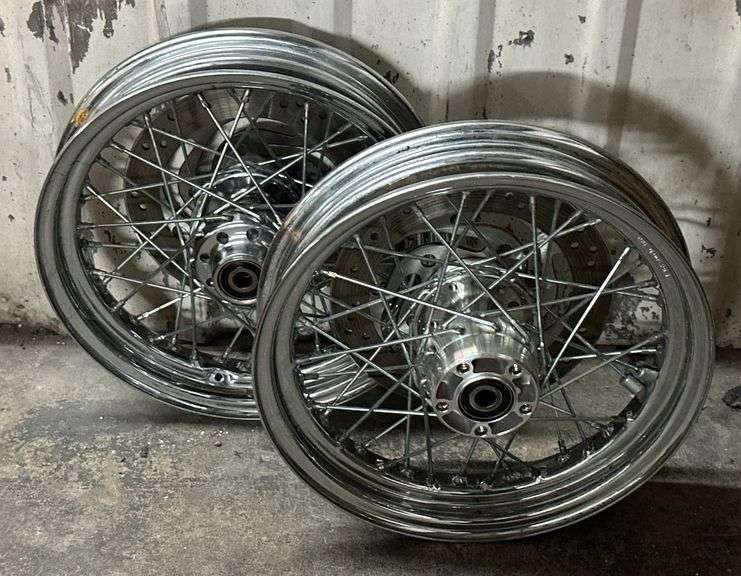 Motorcycle Front & Rear Rims 16” - Kraft Auction Service, LLC