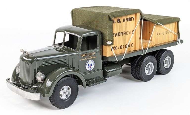 Restored Smith Miller Mack U.S Army Material Truck - Kraft Auction ...