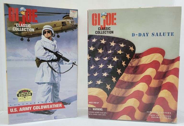 (V) GI Joe Classic Collection US Army Coldweather And D-Day Salute ...