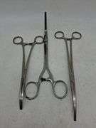 (S) Vintage medical tools, including hemostats, sklar surgical clamp ...