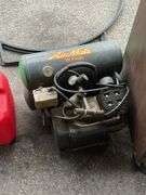 (I) Air Mate Compressor, Gas Tank, and Hoops - Kraft Auction Service, LLC