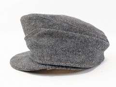 WWII German M43 Heer Army Gray Field Cap - Kraft Auction Service, LLC