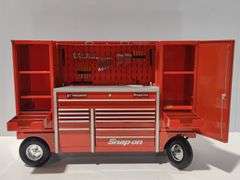 Snap-On Racing Tool Wagon 1/8 Scale Diecast Tool Box Replica (12"×4"×8 ...