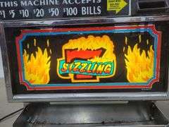 (L) Sizzling 7 Slot Machine - Kraft Auction Service, LLC