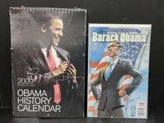 (V)Barack Obama Related Items incl. Chia Pet - Kraft Auction Service, LLC