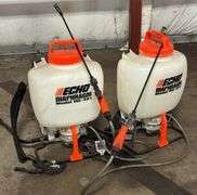(2) ECHO Diaphragm Model MS-401 Backpack Sprayers - Kraft Auction Service, LLC