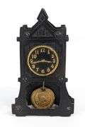 Arcade Hall Clock w/ Pendulum Bank - Kraft Auction Service, LLC