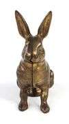Arcade Cast Iron Rabbit Bank - Brass Prototype - Kraft Auction Service, LLC