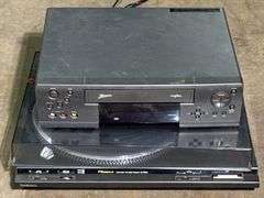 (ZA) Zenith VCR & Technics Turn Table - Kraft Auction Service, LLC