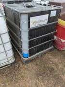 (II) 250 Gallon Poly Tank w/ Transport Crate - Kraft Auction Service, LLC