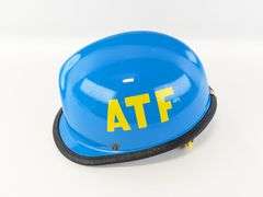ATF Special Agent Fire Hard Hat Helmet - Kraft Auction Service, LLC