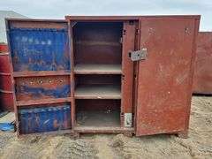 (AI) Worksite Tool Cabinet 30"×60"×61" - Kraft Auction Service, LLC