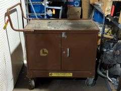 Lawson Industrial Mobile Double Locking Cabinet/Cart (45"×24"×42") Inc ...
