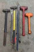Snap-On sledgehammers & Crow Bars - Kraft Auction Service, LLC